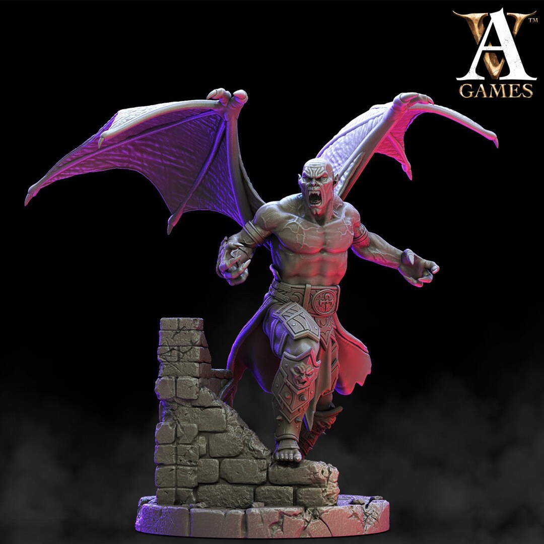 Vampire - | 32mm Scale | Vampire Miniature | Dungeons and Dragons ...