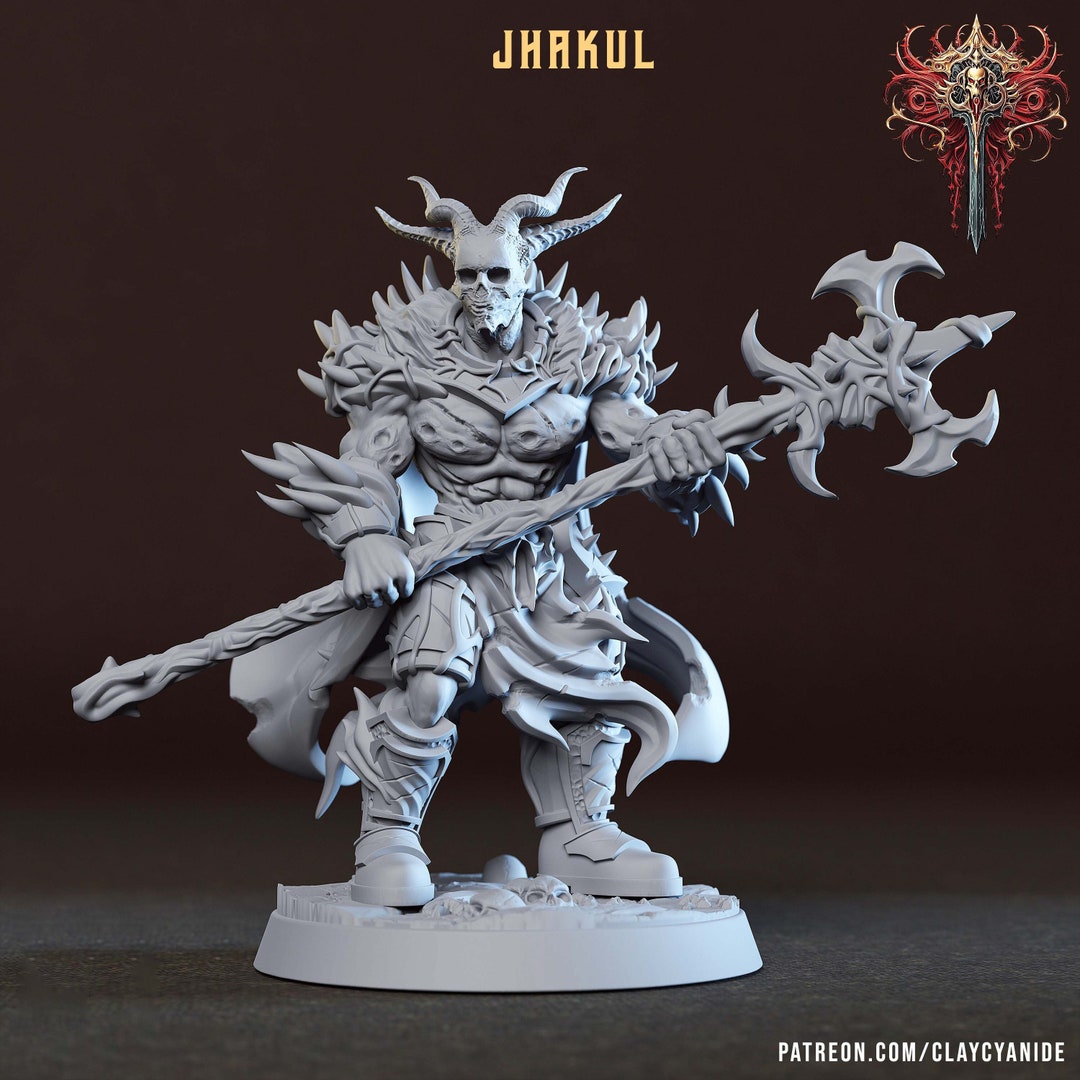 Demon, Devil, Half-devil Fiend | 28mm, 32mm,54mm75mm, 100mm Scales ...