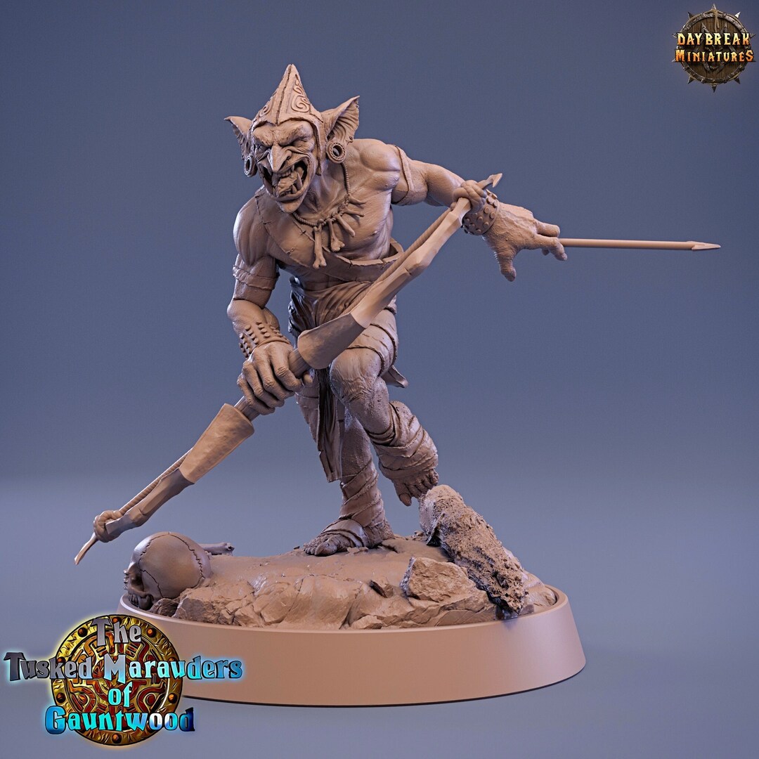 Goblin Archer | Dnd Miniatures | Dungeons and Dragons | 5 Sizes /scale ...