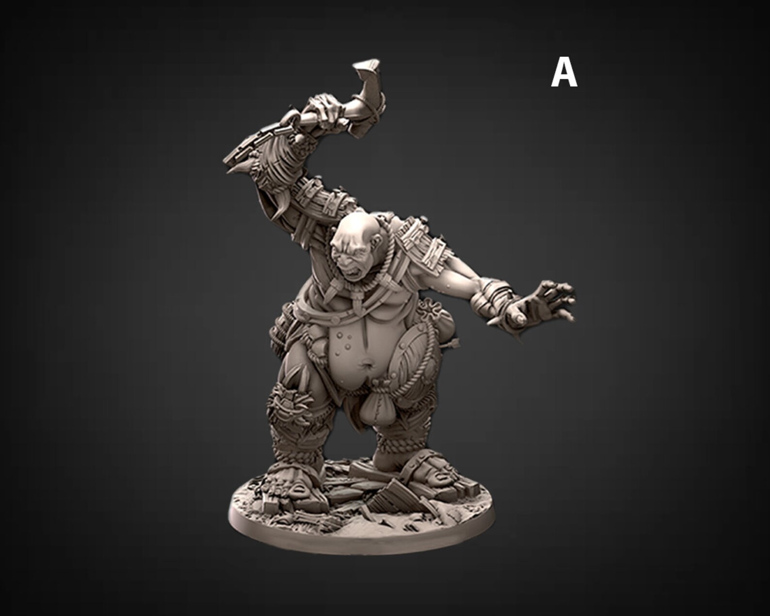 Hill Giant, Oger | 3 Sizes /scales | Dungeons and Dragons | Pathfinder ...
