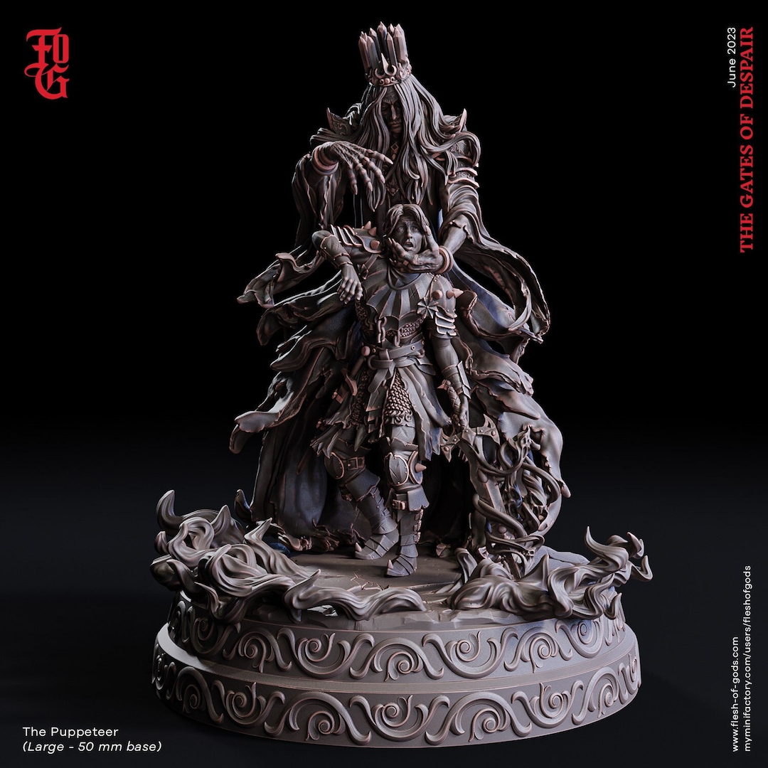 Wizard Enchanter, Warlock, Sorcerer | 5 Sizes /scale | Player Character ...