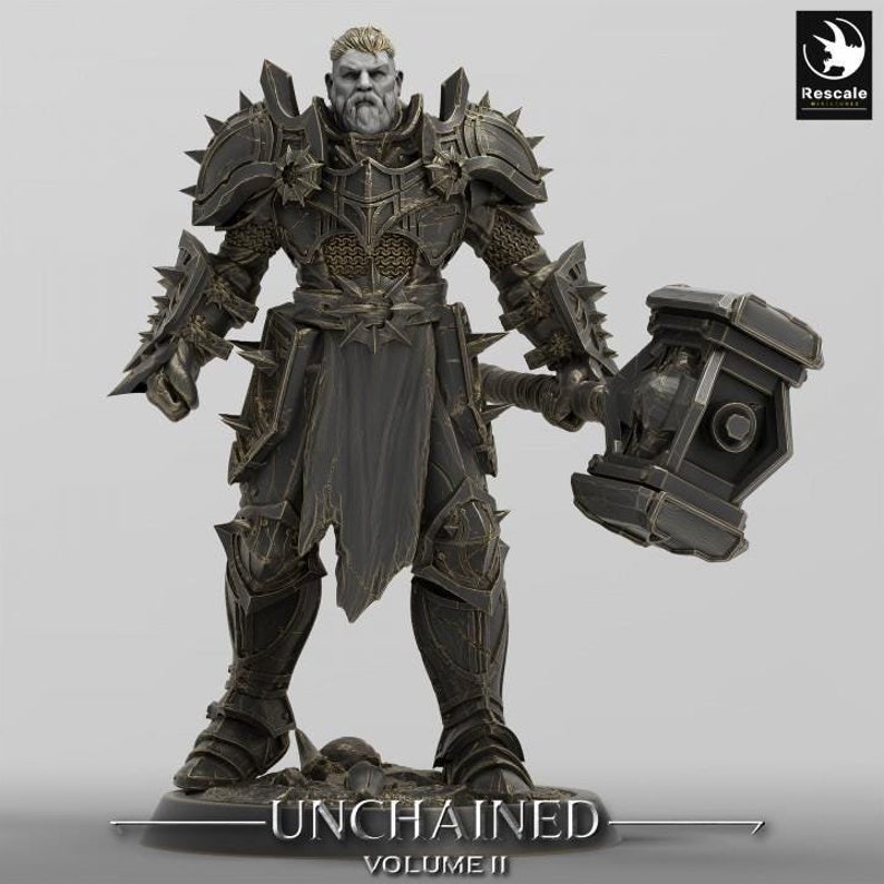 Oathbreaker Paladin, Fighter Battlemaster Maul PC / NPC, Dnd 5e ...