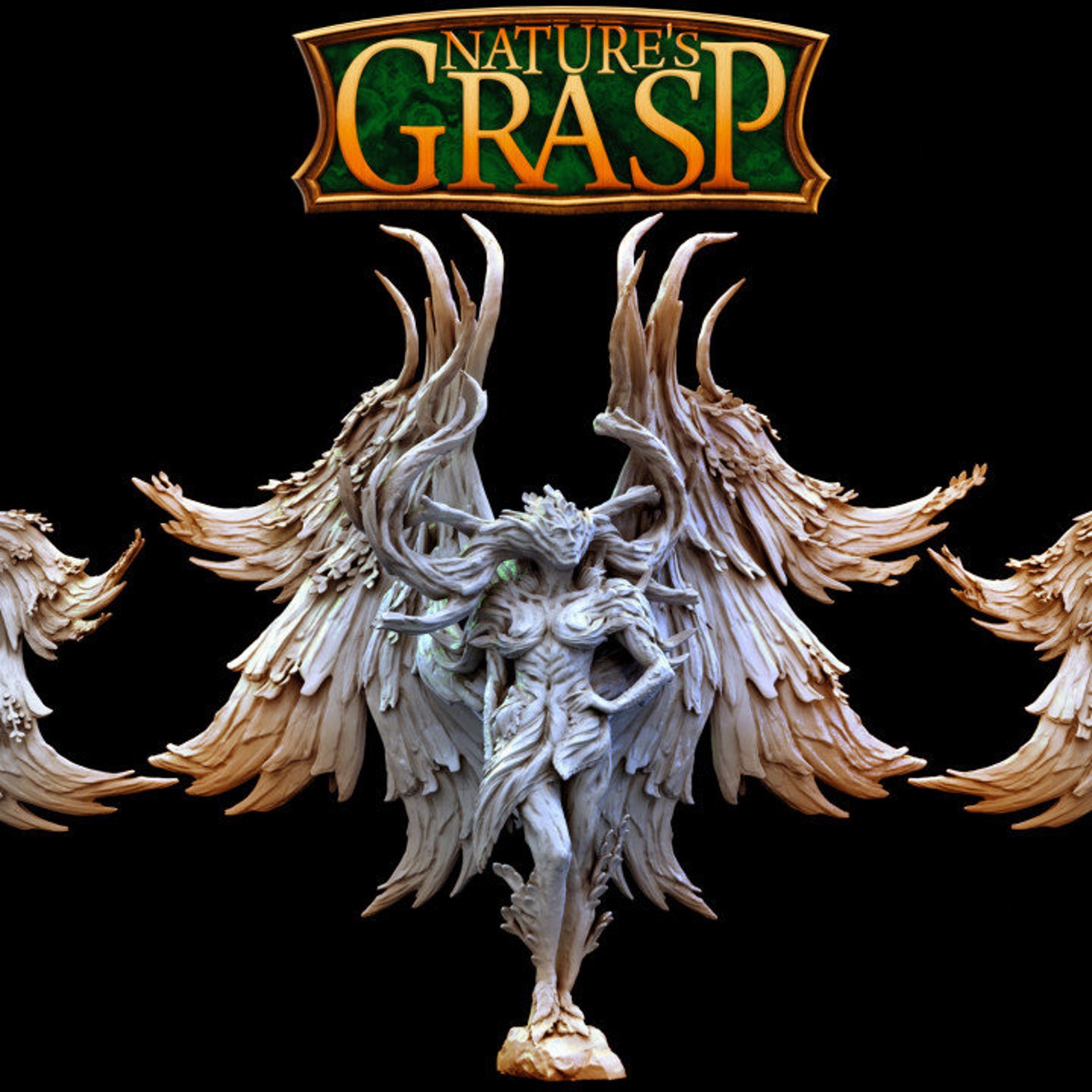 Dryad Forest Angel | Dungeons and Dragons Miniature 3 Sizes /scale ...