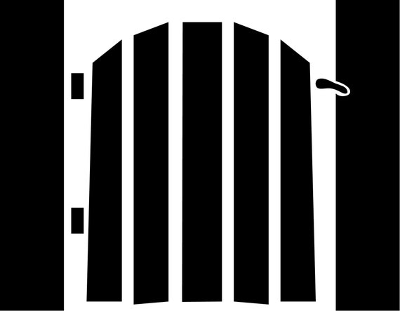 Gate Stencil. SVG Digital File | Etsy