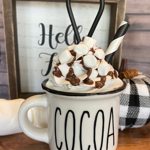 Hot Cocoa Mug Set - Etsy