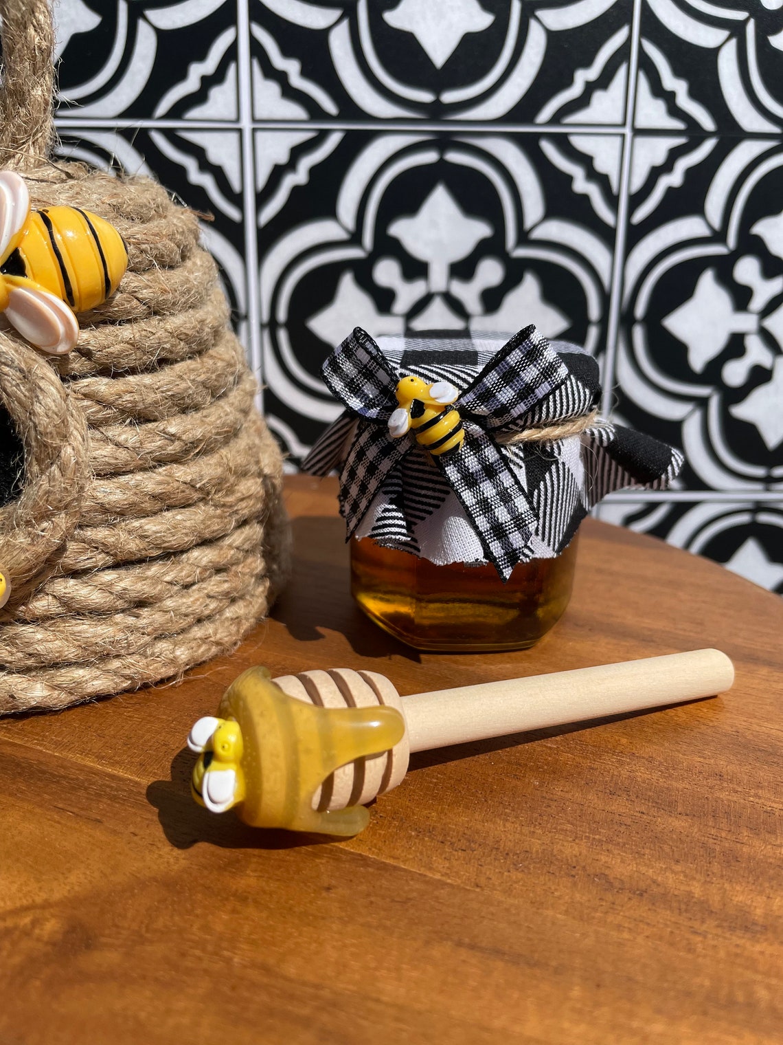 Bee Hive Bee Hive Decor Tiered Tray Decor Summer Decor Bee - Etsy