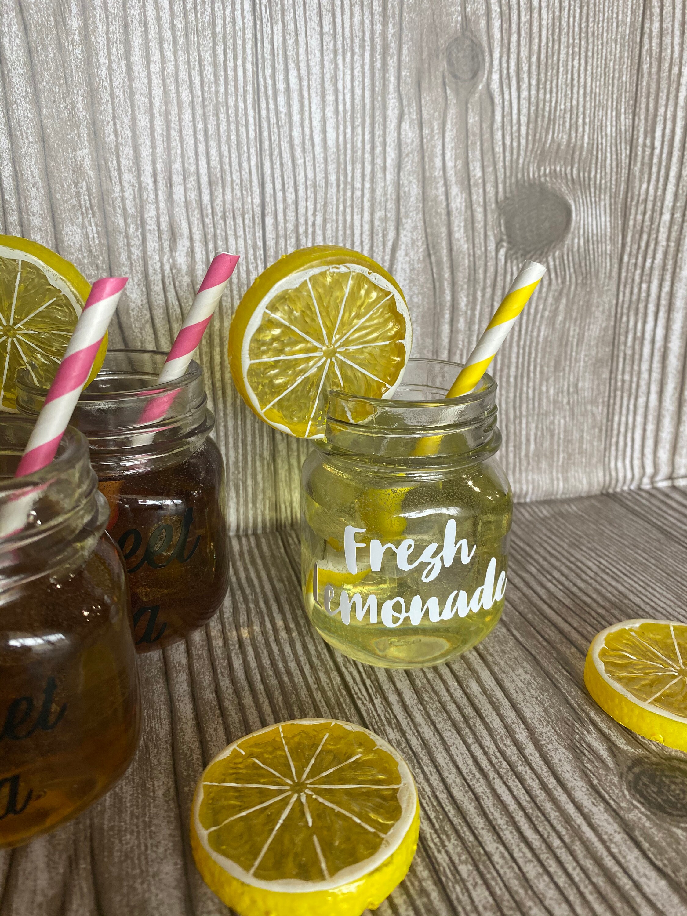 Faux Drinks/ Sweet Tea/ Mason Jar/ Tea/ Fake Sweet Tea/ Iced | Etsy