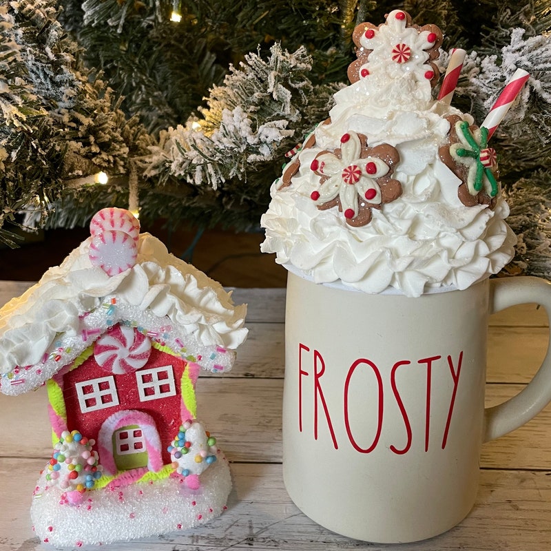 Gingerbread Mug Topper - Etsy