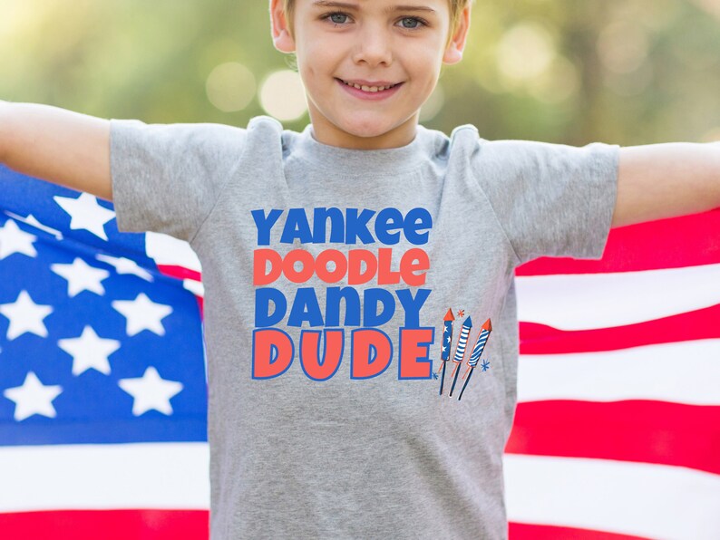 Yankee Doodle Dandy Dude PNG Fireworks 4TH of July America - Etsy