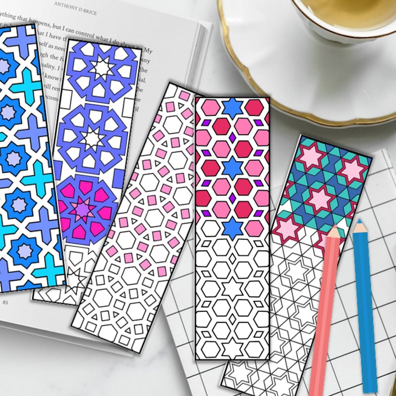 Islamic Bookmarks - Etsy