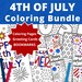 Fourth of July Coloring Bookmarks Printable Bookmarks to Color ...