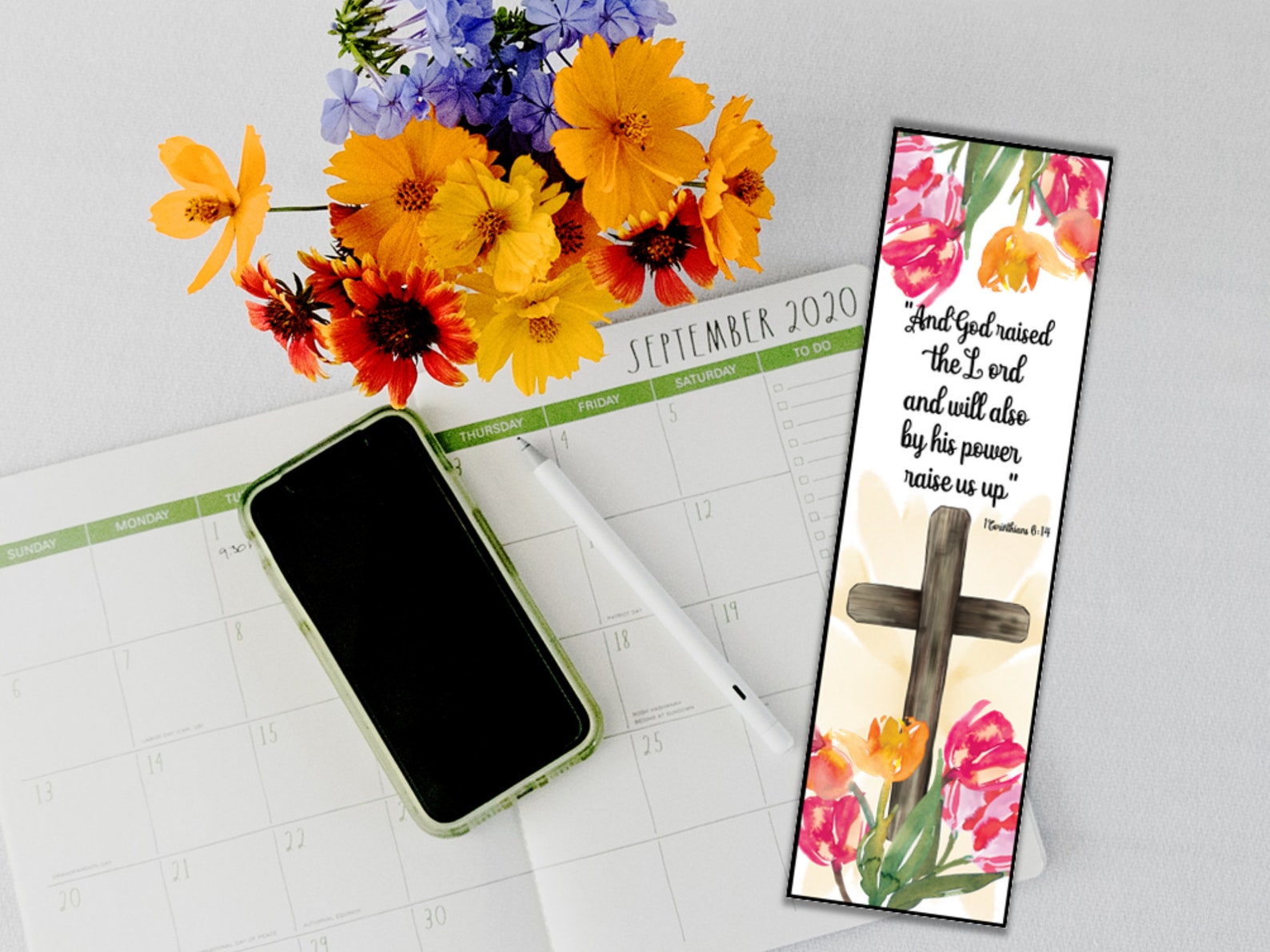 Easter Bookmarks Religious Easter Gifts Bible Verse - Etsy