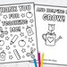 Teacher Thank You Coloring Card: Kids Craft Activity (PDF Instant ...