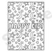 Moon and Stars Happy Eid Coloring Page Eid Activities - Etsy