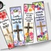 Easter Bookmarks Religious Easter Gifts Bible Verse Bookmarks Printable ...