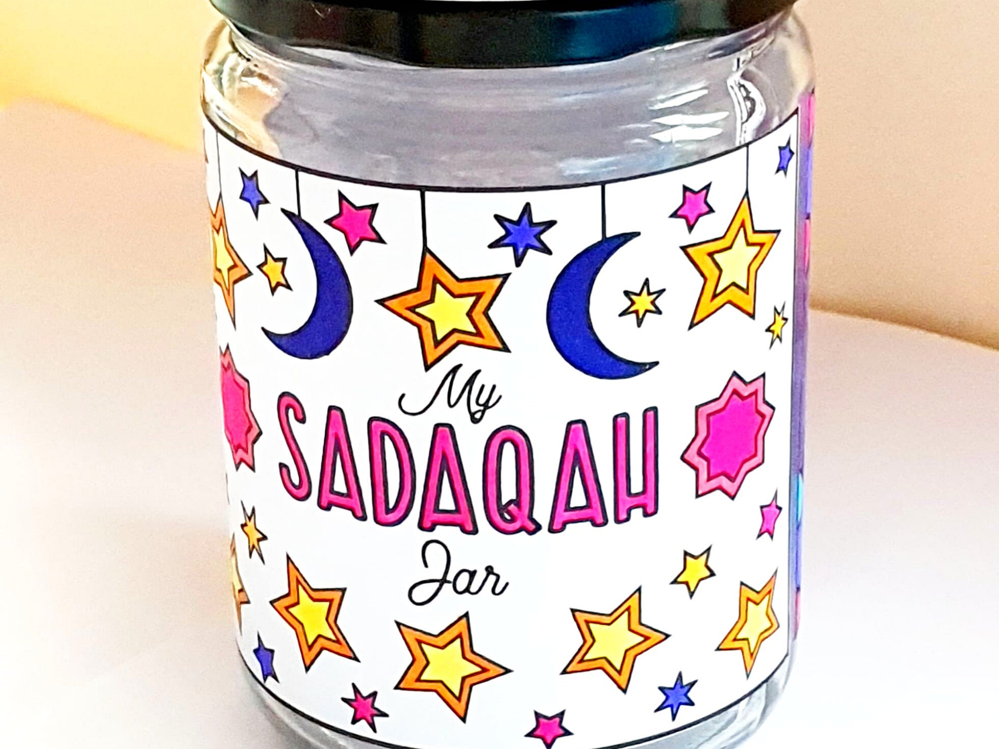 Make a Sadaqah Jar Printable Craft Arts & Crafts Activity - Etsy UK