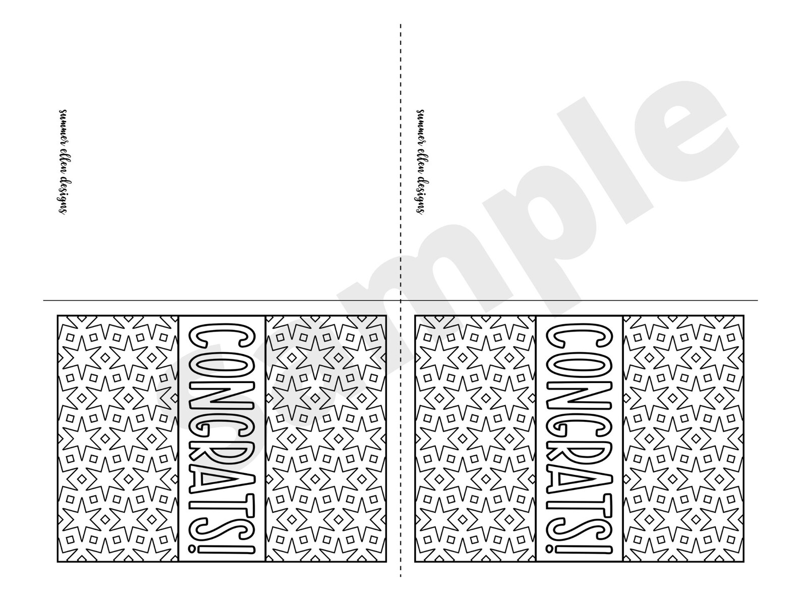 Congratulations Cards to Color Congrats Coloring Pages Congrats ...