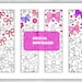 Coloring Bookmarks Bow Coloring Page Cute Bookmarks to Color Kids ...