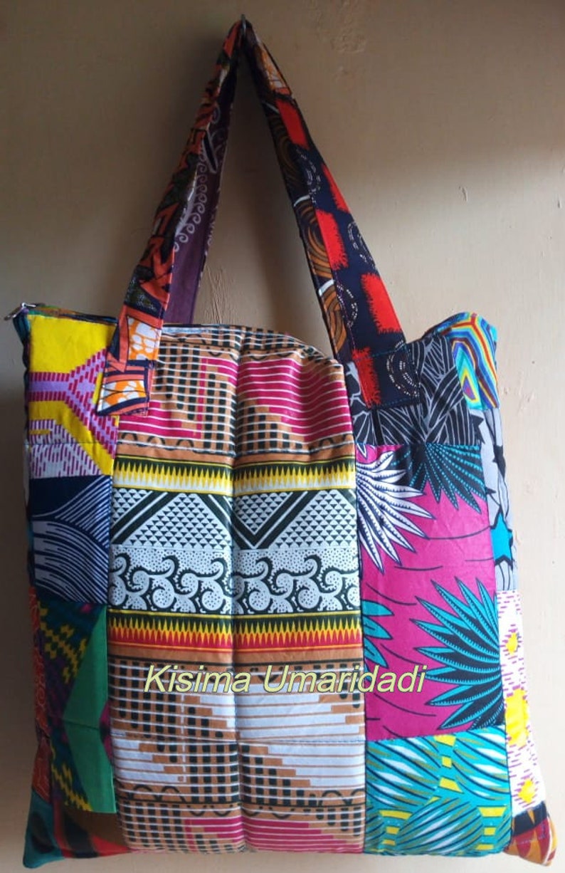 Multiple Coloured Africa Kitenge Shoulder Bag - Etsy