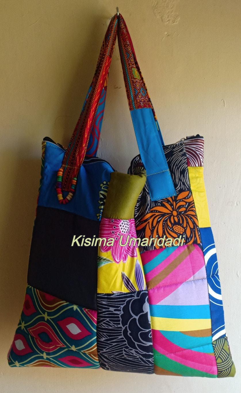 Multiple Coloured Africa Kitenge Shoulder Bag - Etsy
