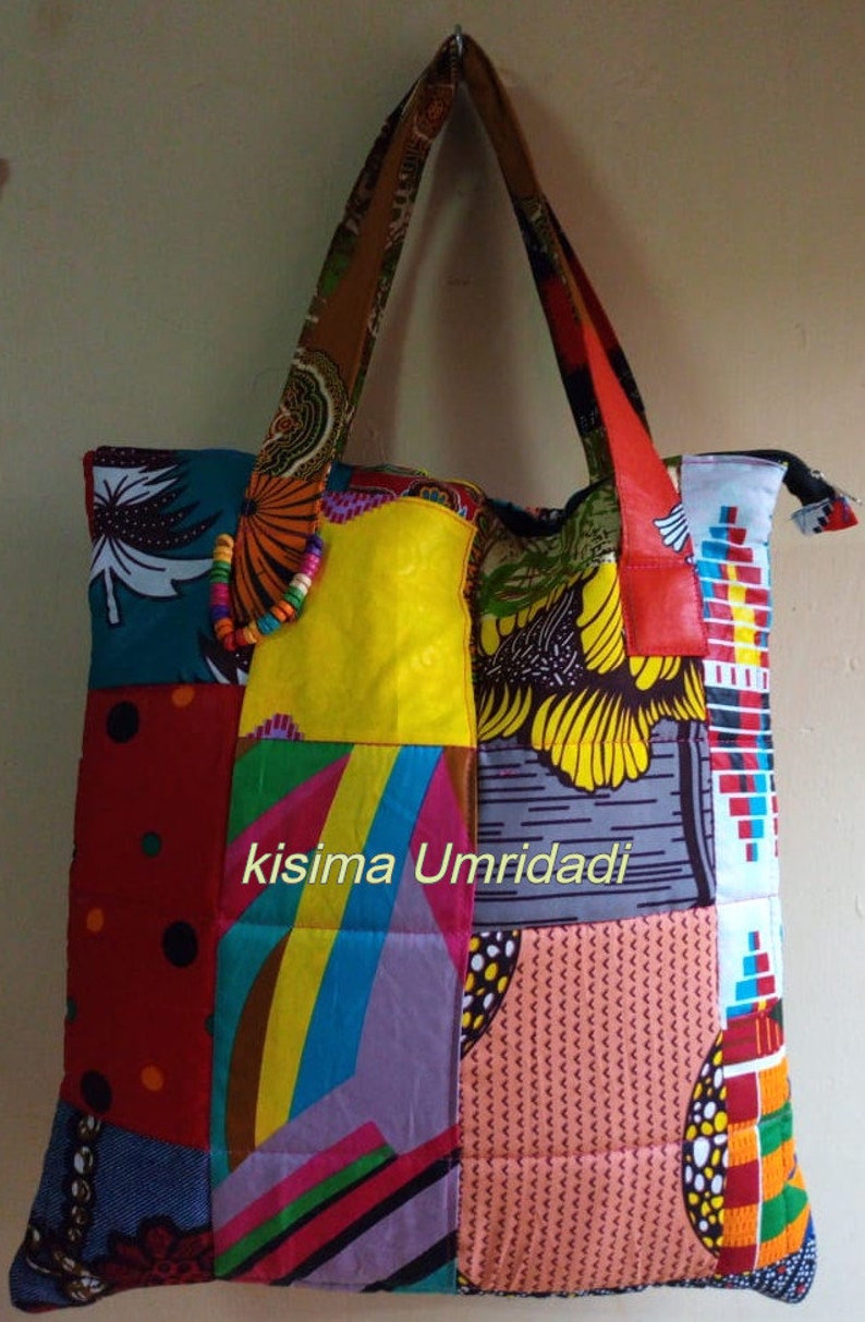 Multiple Coloured Africa Kitenge Shoulder Bag - Etsy