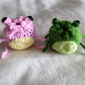 Small Crochet Frog Pouch/bag - Etsy