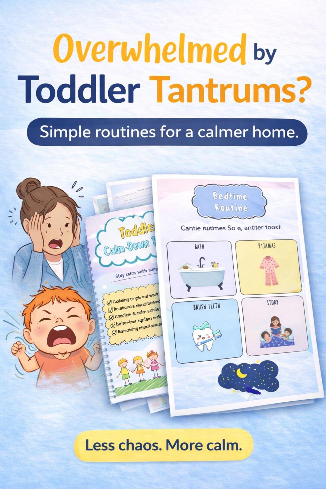 Toddler Calm-down Toolkit (PDF) | Tantrum & Behaviour Guide for Parents ...