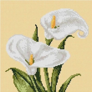 Flowers Cross Stitch Pattern, Spring Flowers Cross Stitch, Spring Cross ...
