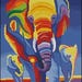 Elephants Cross Stitch Pattern, Elephant Family Cross Stitch, Colored ...