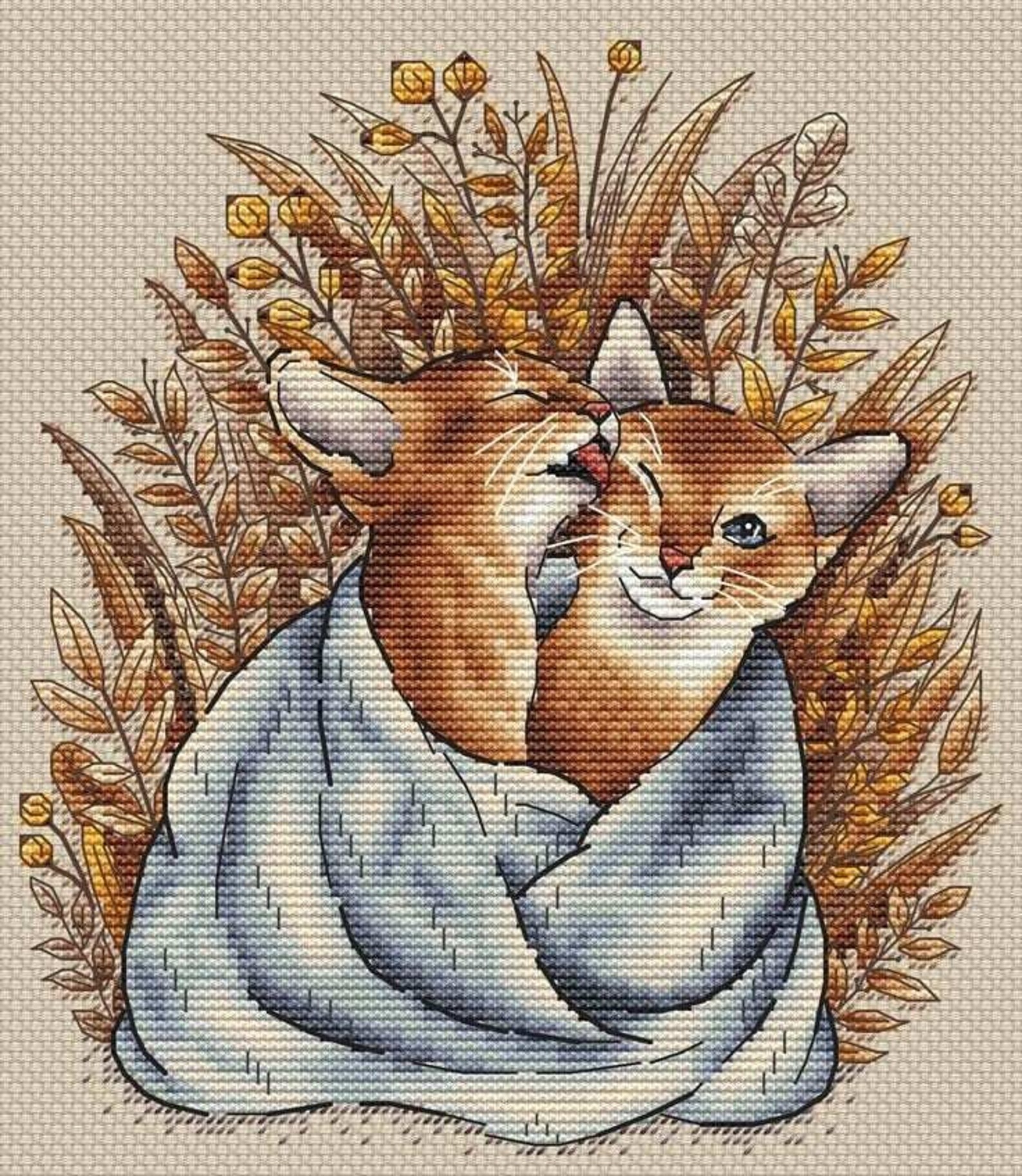 Cats Cross Stitch Pattern, Kitten Cross Stitch Pattern - Etsy