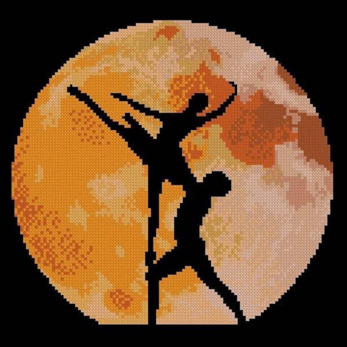 Dancers Cross Stitch Pattern, Ballet-dancers Cross Stitch Pattern - Etsy