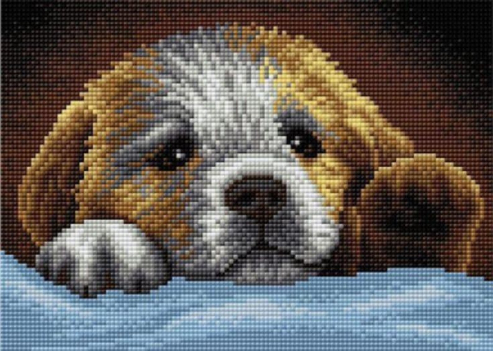 Puppy Cross Stitch Pattern, Dog Cross Stitch Pattern - Etsy