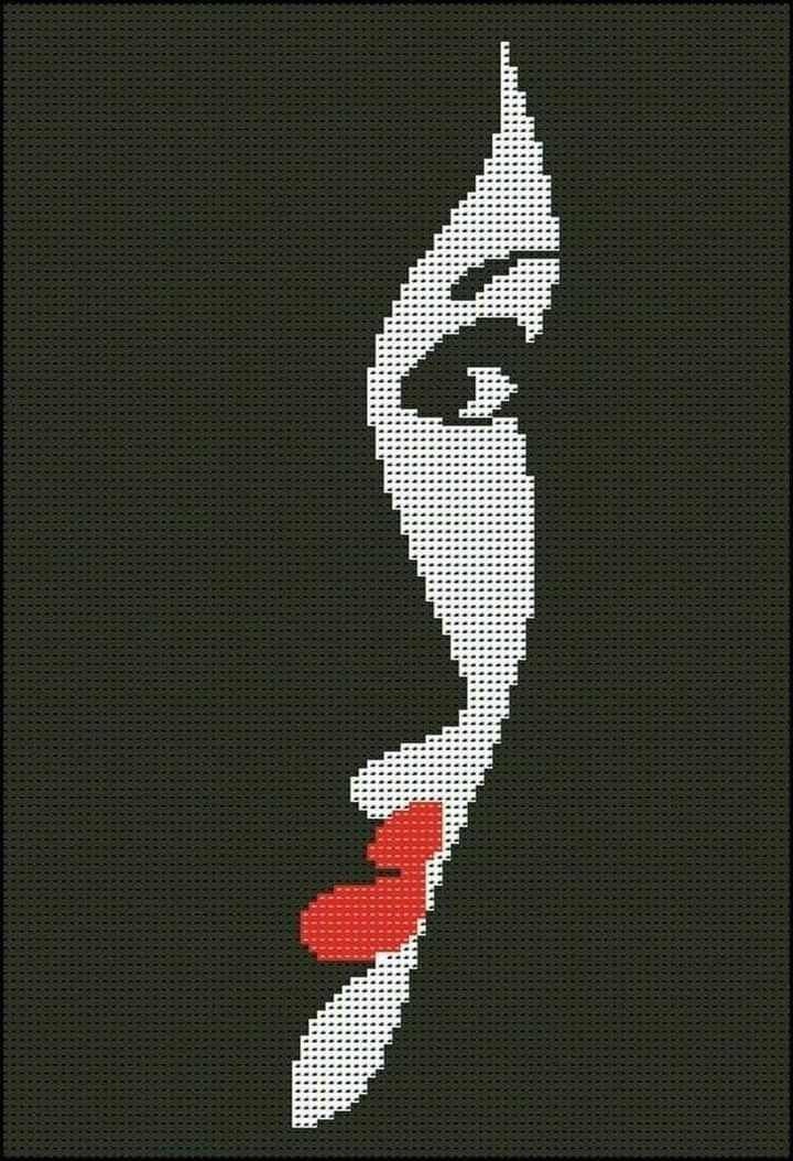 Woman Portrait Cross Stitch Pattern, Woman Face Cross Stitch, Woman ...