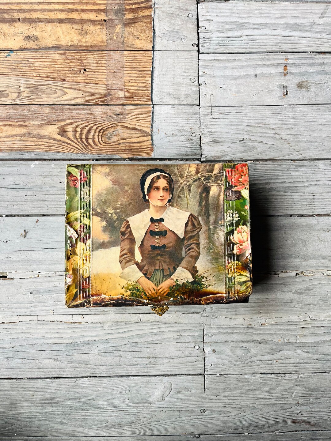 Victorian Jewelry Box | Antique Edwardian Jewelry Box - Etsy