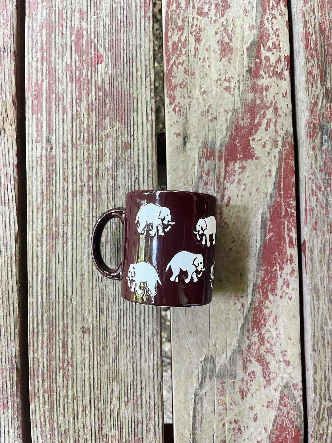 Steady Elephant Mug | Vintage German Elephant Ceramic Mug - Etsy