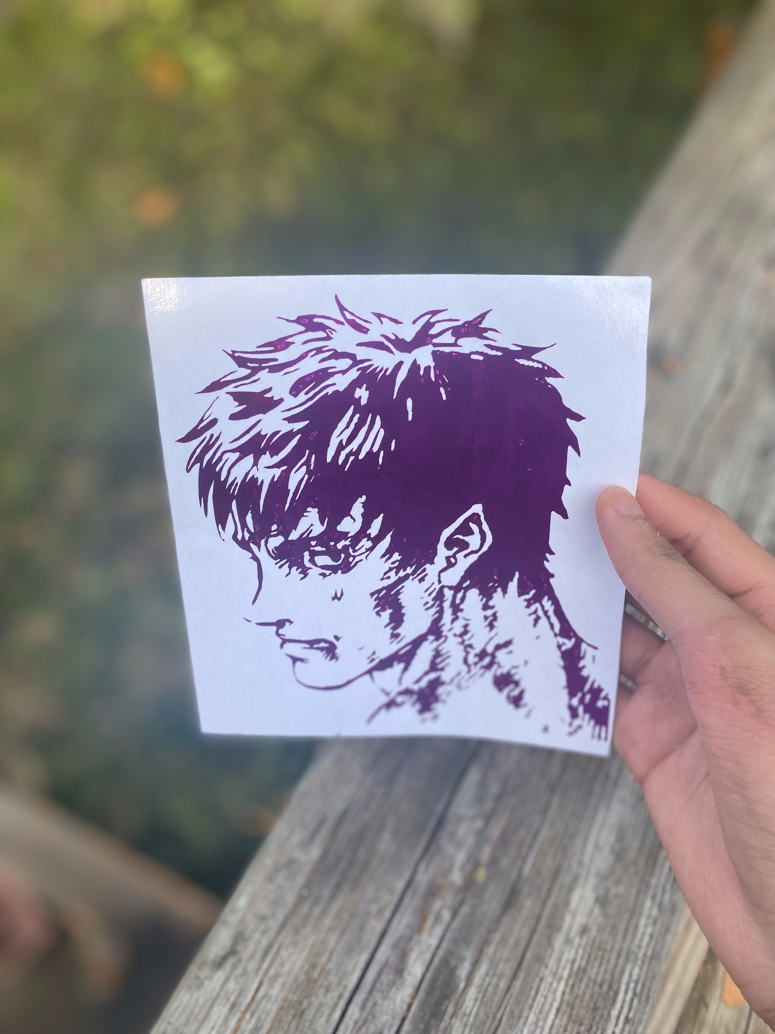 Anime Vinyl Decal Limited Supplies - Etsy
