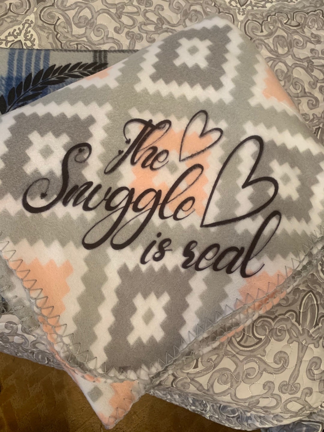 Custom Fleece Throw - Etsy