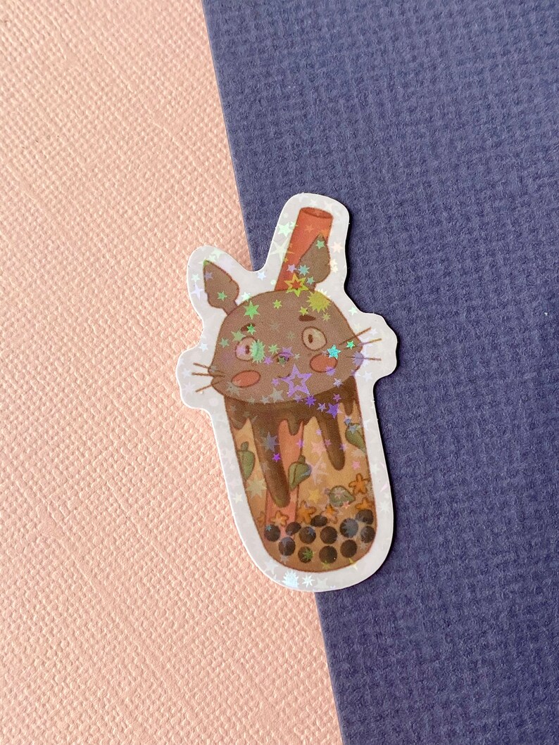 Cute Ghibli Boba Tea Sticker Pack//2in//anime Food//boba Tea//bubble ...