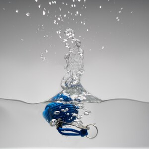 Set of 2 Personalized Floating Keychains - Etsy