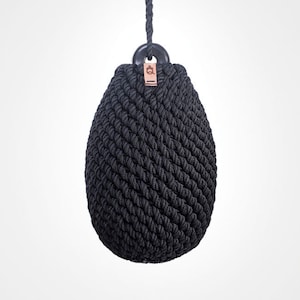Rope Fender Single Eye Black - Etsy