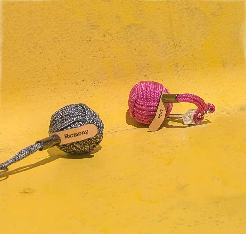 Set of 2 Personalized Floating Keychains - Etsy