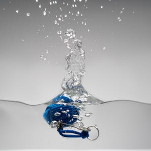 Personalized Floating Keychain - Etsy