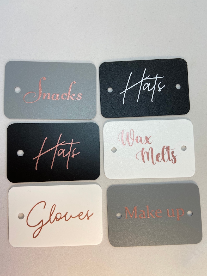 2 Hole Loop Basket Tags Hole Basket Tags Box Tag Labels | Etsy UK