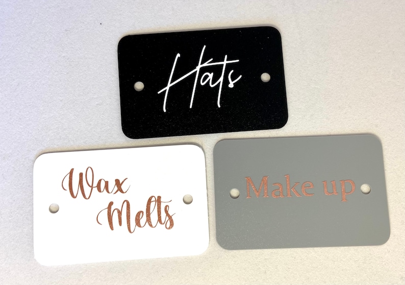 2 Hole Loop Basket Tags Hole Basket Tags Box Tag Labels | Etsy UK