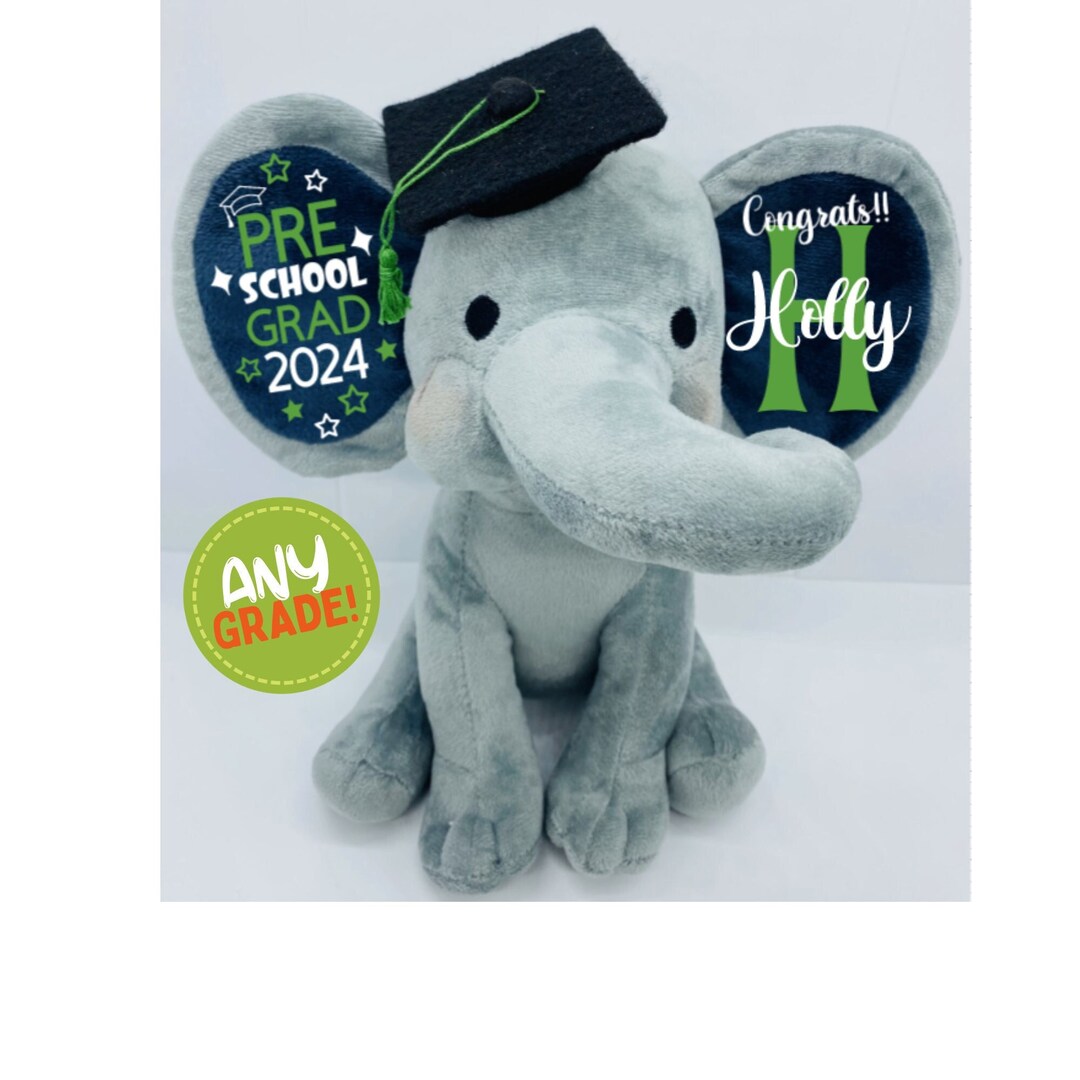 Preschool Grad Gift, Preschool Grad Keepsake, Keepsake Elephant ...