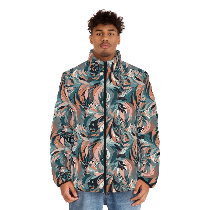 Unique Print Jacket avery Unisex Puffer Jacket - Etsy