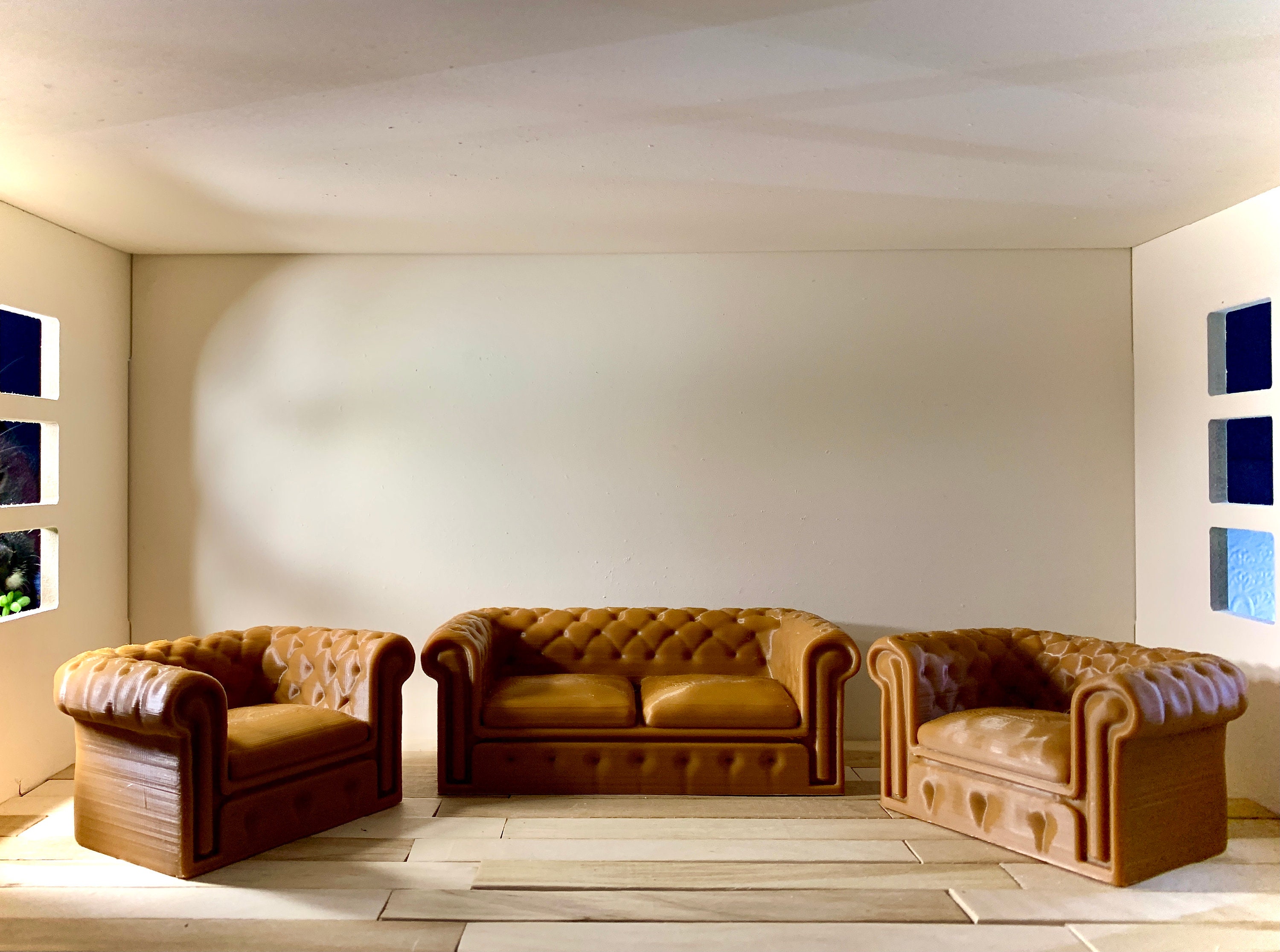 Dolls & Miniatures Miniatures Dollhouse 1/12 scale miniature furniture ...