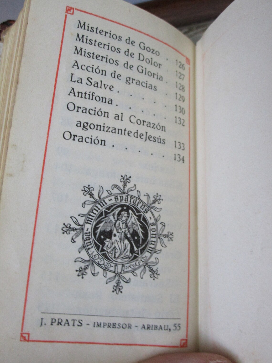 Antique Little Missal With Religious Art. - Etsy