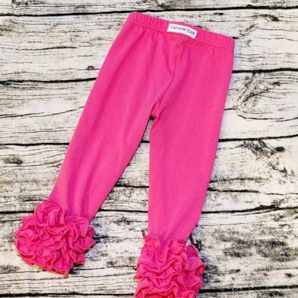 Ruffle Leggings - Etsy