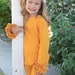 Girls Mustard Ruffle Shirt, Boutique Cotton Layering Top - Etsy